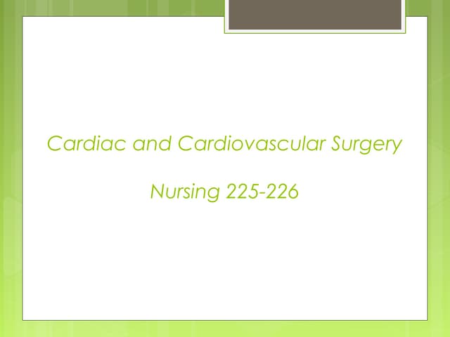 CABG | PPT