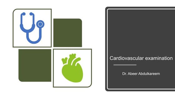 Physiotherapy assessment of cardiac conditions | PPT
