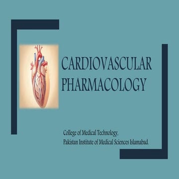Cardiovascular Pharmacology Presentation.pdf
