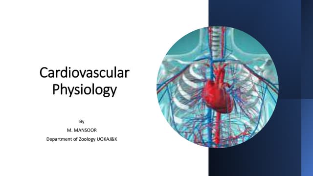 Cardiovascular Physiology | PPT Cardiovascular Physiology | PPT