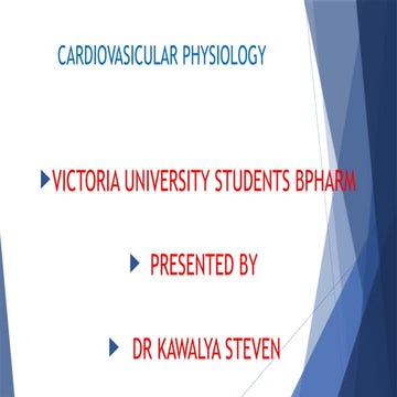CARDIOVASCULAR PHYSIOLOGY AND MANAGEMENT.pptx