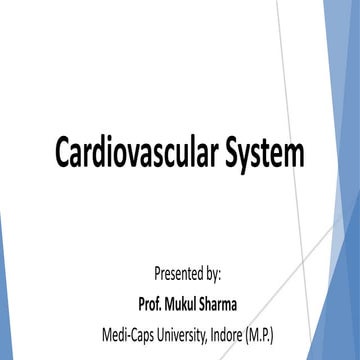 Cardiovascular System | PPT