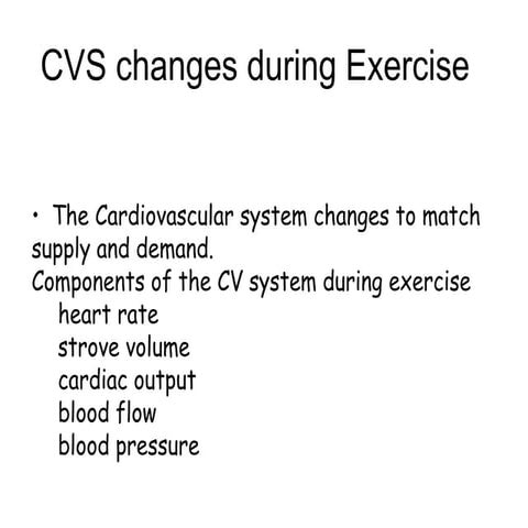Cardiovascular System6 | PPT