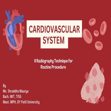 Heart, Vessels & Imaging: A Complete Overview of the Cardiovascular ...