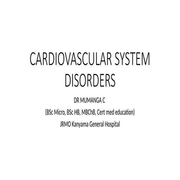 CARDIOVASCULAR SYSTEM DISORDERS_online.pptx