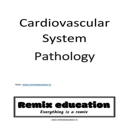 Cardiovascular system pathology | PDF