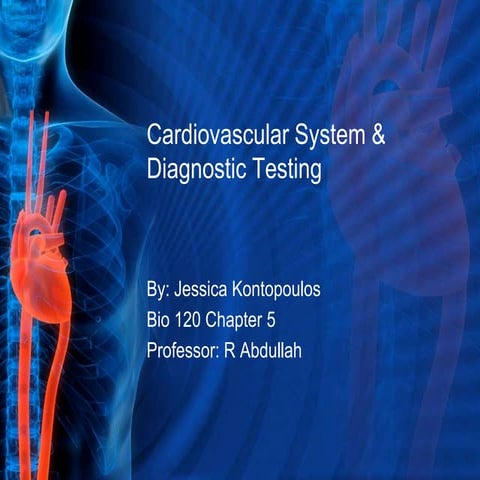 Cardiovascular System Chapter 5 | PPTX