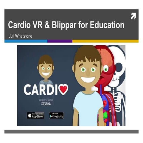 Cardio VR & Blippar for Education | PPT