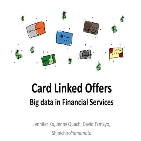 Card linked offer big data in financial service -latest | PPTX