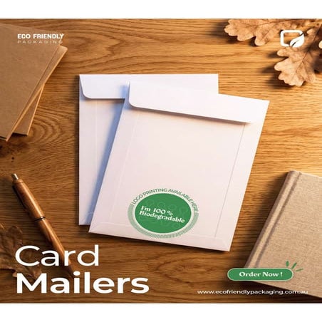 Eco Friendly Card Mailers | 100% Biodegradable Packaging | PDF