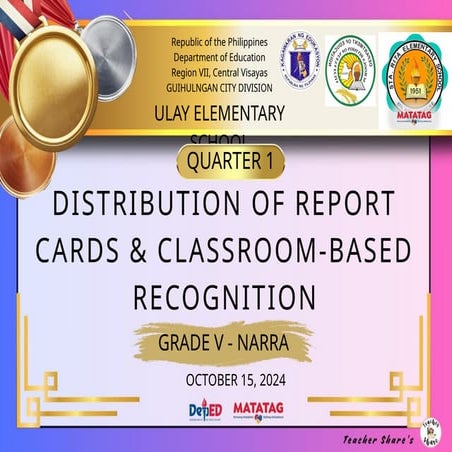 Cards Day Out slide sample and its about education | PPTX