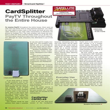 Cardsplitter | PDF