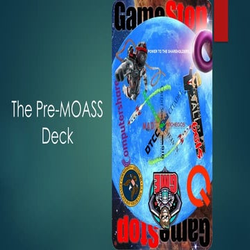 GME's pre-MOASS deck of cards. A work of passion | PPTX