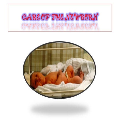 Care Of The Newborn | PPT