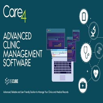 Care4 EMR Clinic/Hospital Management Software | PPTX