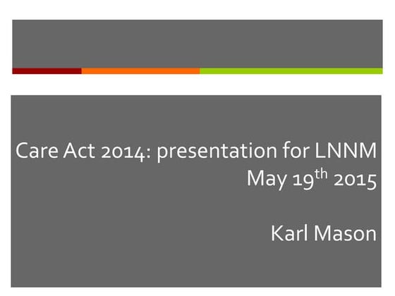 Parents and Senior Citizens Act 2007 | PPT