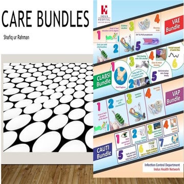 Care Bundle in infection control. IPC, Bunddles | PPTX