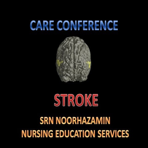 Care Conference Stroke | PPT