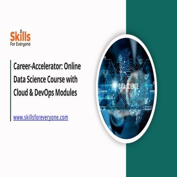 Career-Accelerator Online Data Science Course with Cloud & DevOps ...