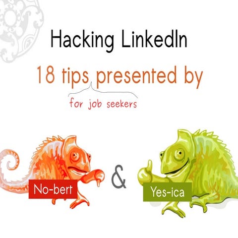 Hacking LinkedIn - 18 tips | PDF