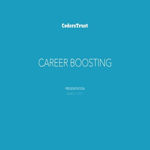 Career boosting | PPT