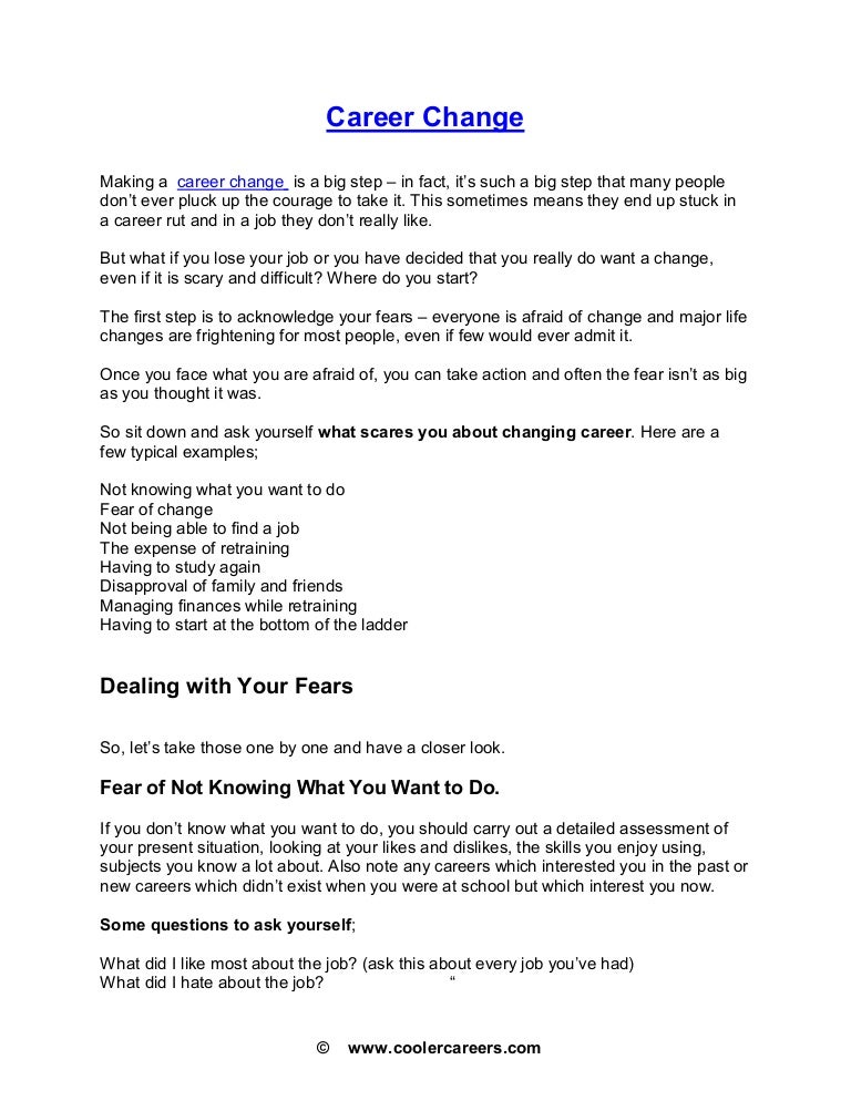 career-change