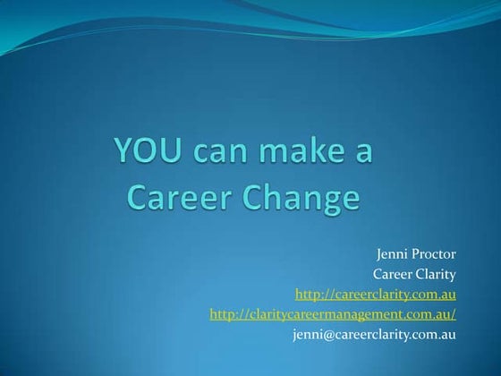 Career blocks | PPT