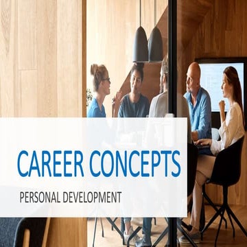 CAREER CONCEPTS and FACTORS AFFECTING LIFE GOALS AND CAREER | PPTX ...