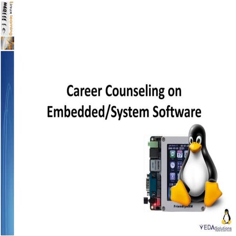 Career Counseling on Embedded Linux | PPT