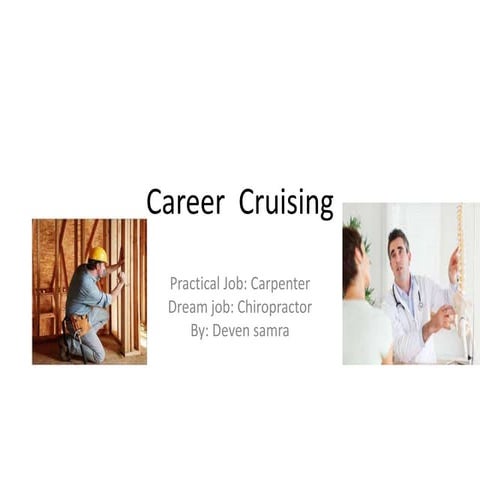 Career cruising | PPTX