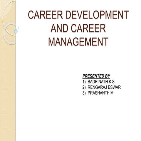 Career development | PPT