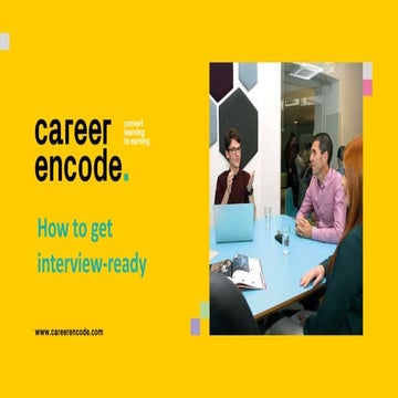 Get yourself interview-ready | PPT