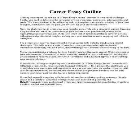 Career Essay Outline.pdf