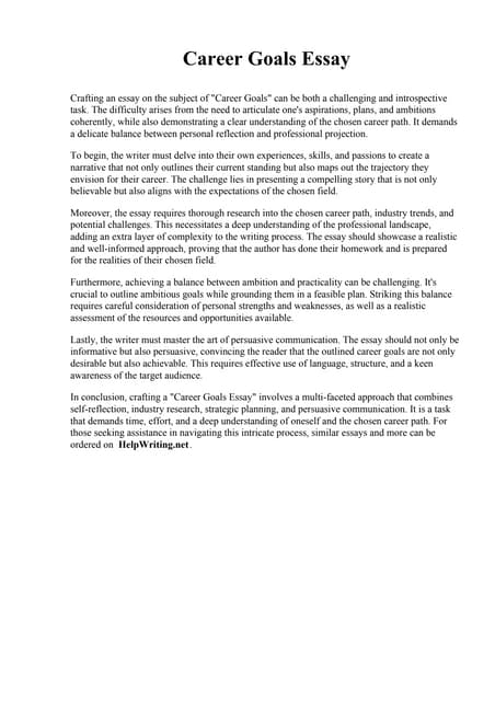 Career Objective Essay.pdf