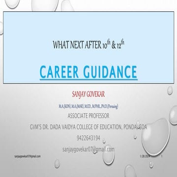 Career Guidance for students in school and High School.pptx