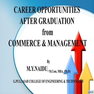 Career guidance ppt | PPTX