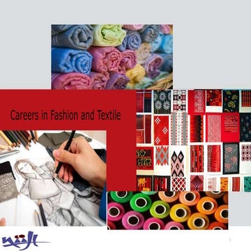 Career in fshion and textile 1 | PPT