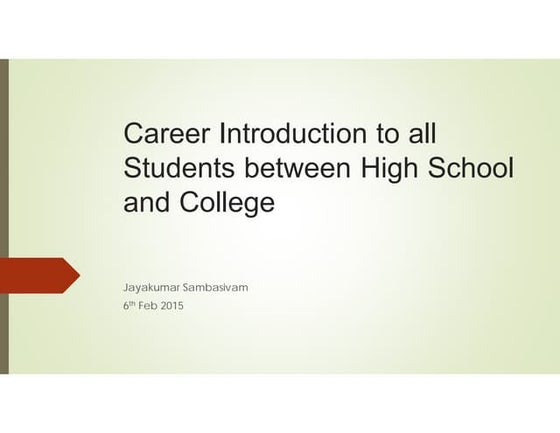 Career guidance | PPT
