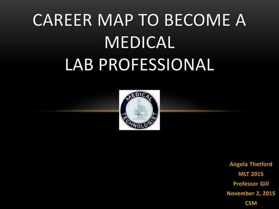 Career map mlt2015 (3) | PPT