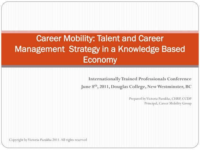 Talent Mobility - Infographic | PDF