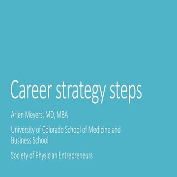 Career next steps | PPT