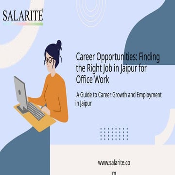 Career Opportunities Finding the Right Job in Jaipur for Office Work.pptx