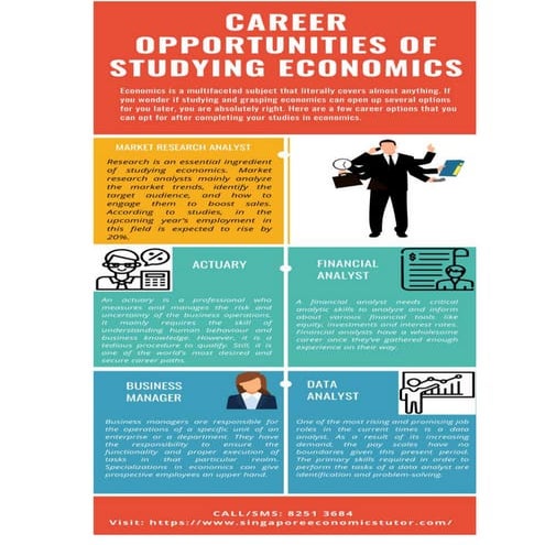 Career Opportunities of Studying Economics | PDF