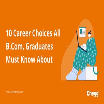 Career options after b.com