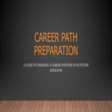 Career Path Preparation.pptx