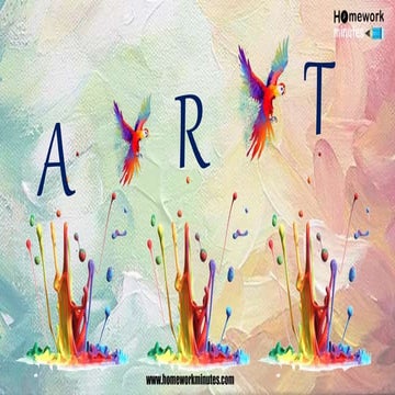 Career paths in art | PPTX