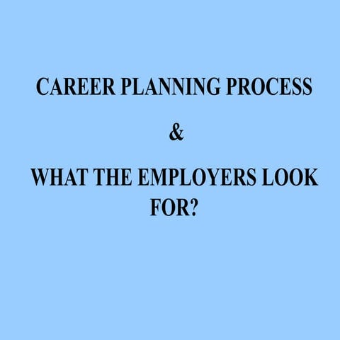 Career Planning skills for college students.ppt
