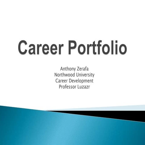 Career portfolio | PPT