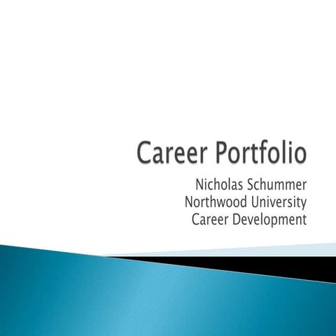 Career portfolio | PPTX