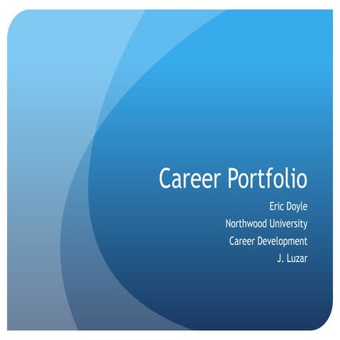 Career portfolio | PPT